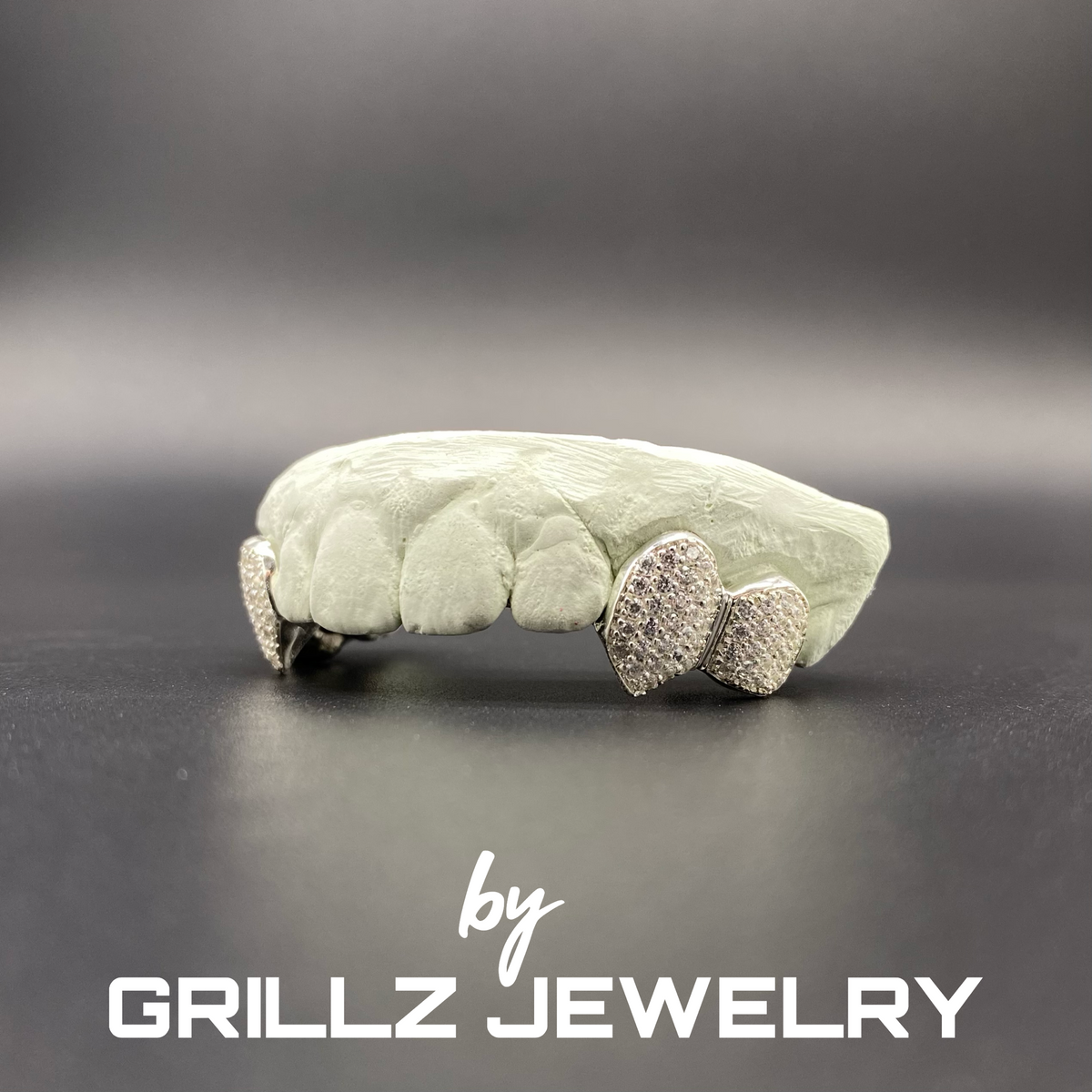 Grillz | Diamond double fangs grillz – Grillz Jewelry