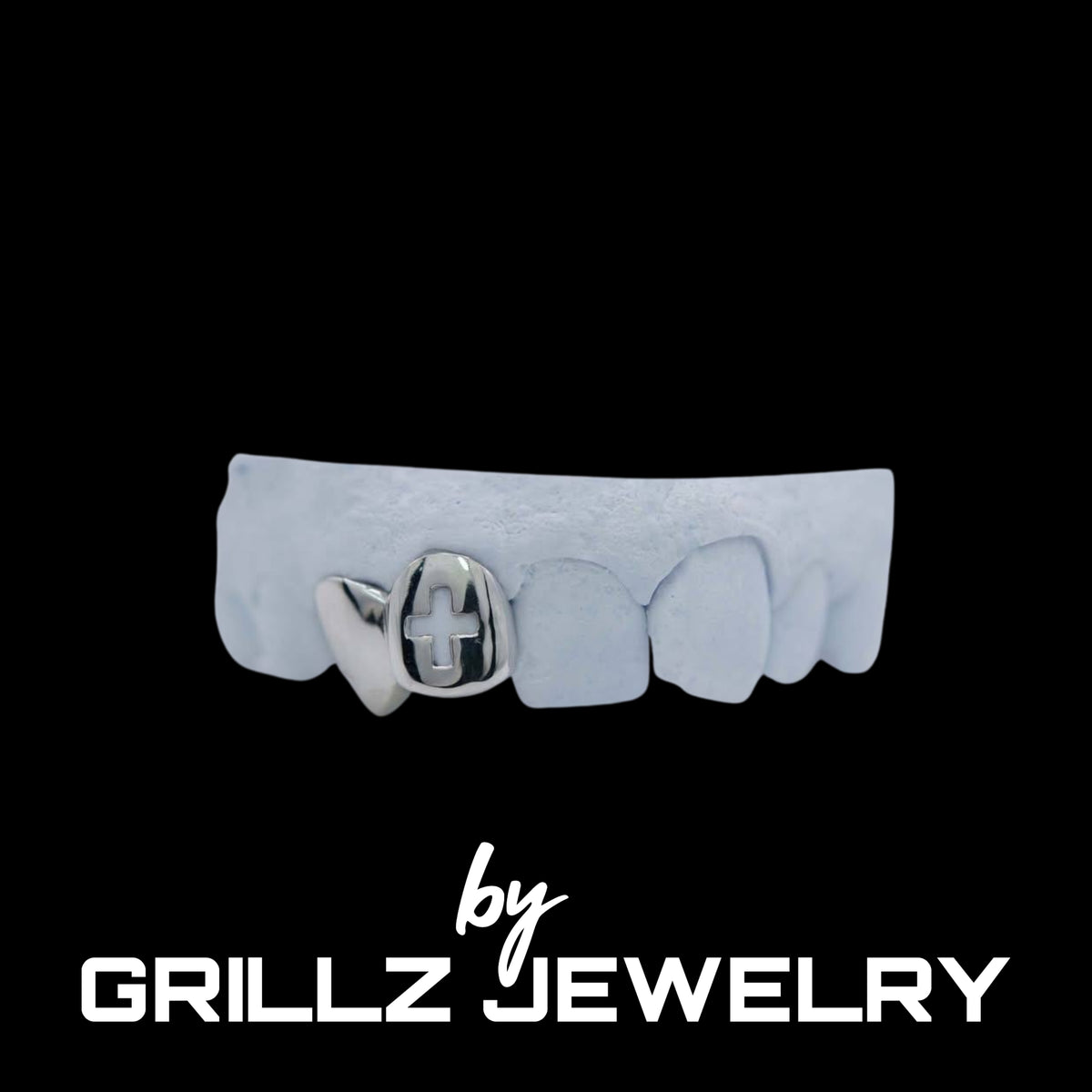 Grillz | Grillz open cross design solid – Grillz Jewelry