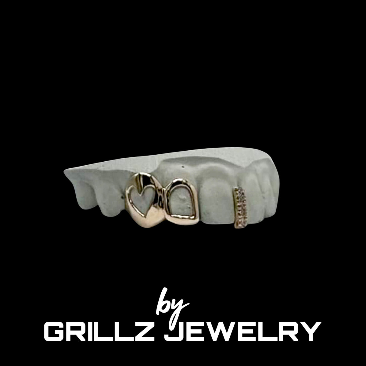 Grillz | Grillz open heart shape – Grillz Jewelry