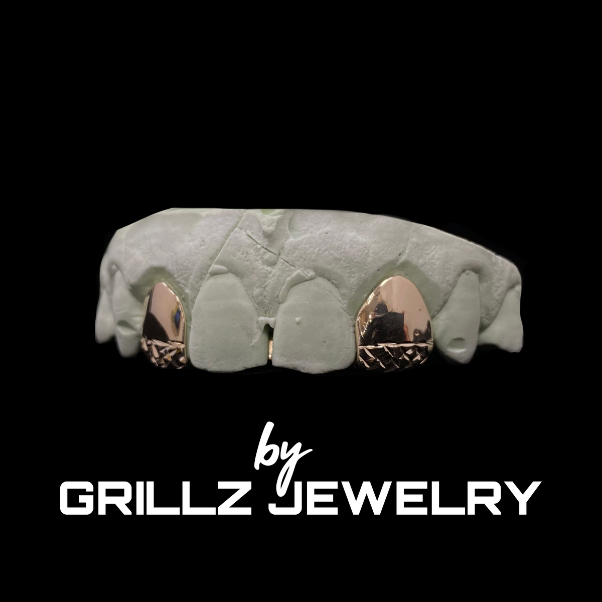 Grillz | Grillz small fangs diamond cuts with back bar – Grillz Jewelry