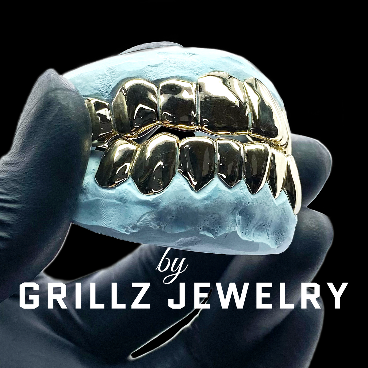 Grillz | Silver grillz with natural permanent look – Grillz Jewelry