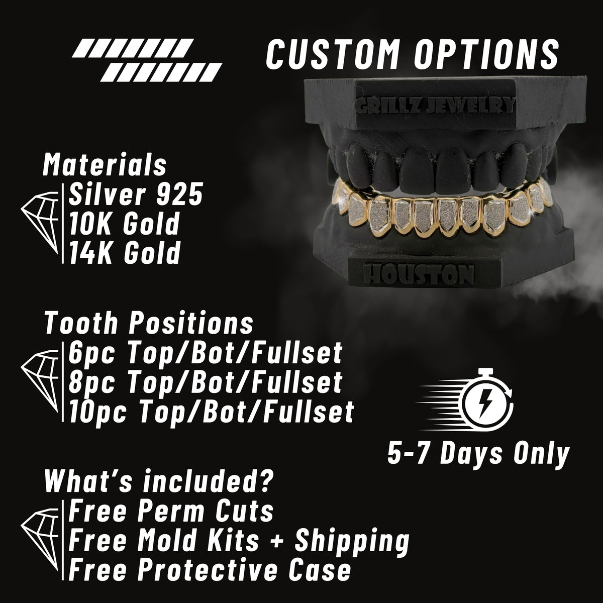 Grillz | Yellow Iced Out Gold Grillz – Grillz Jewelry