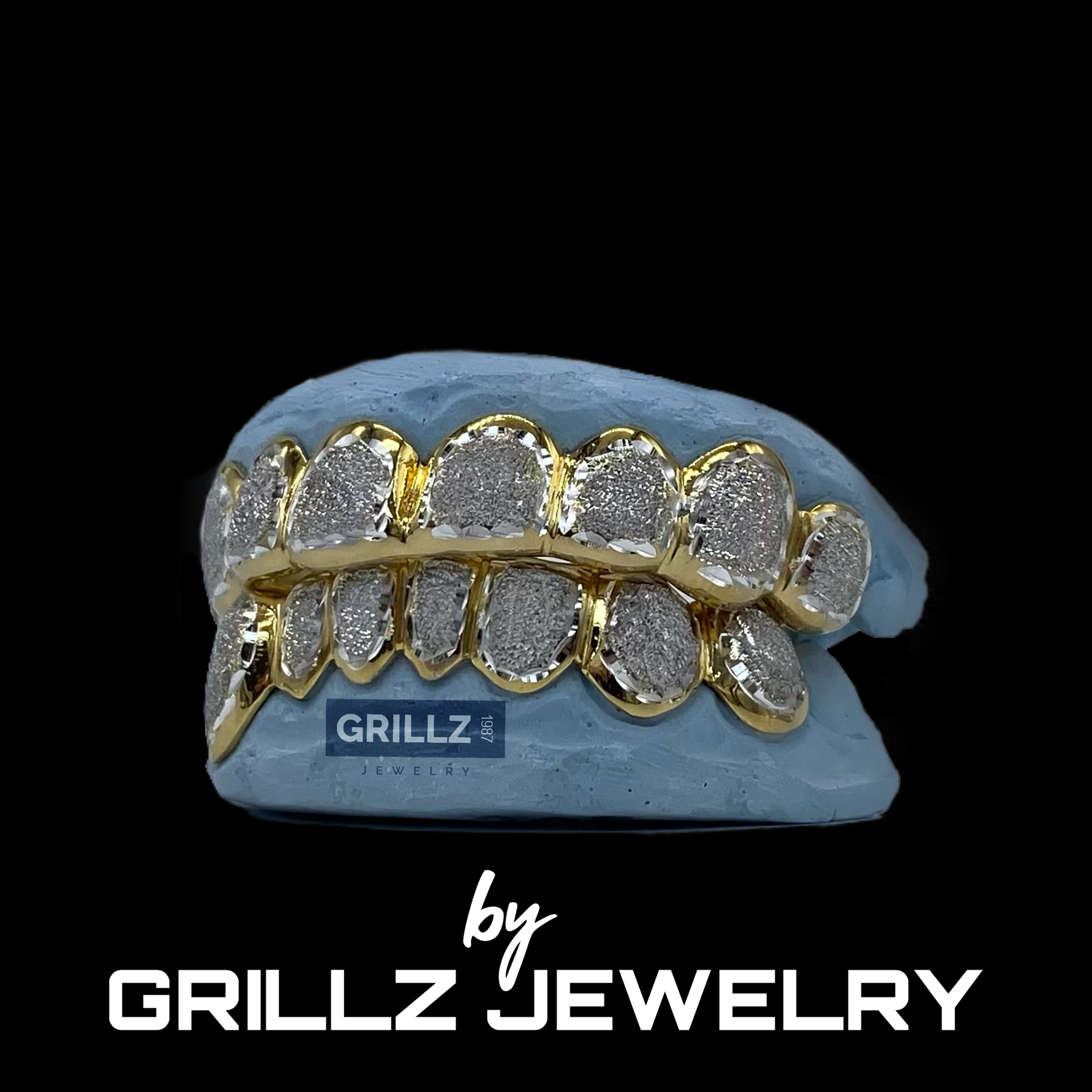 Grillz | Grillz with shiny frames – Grillz Jewelry
