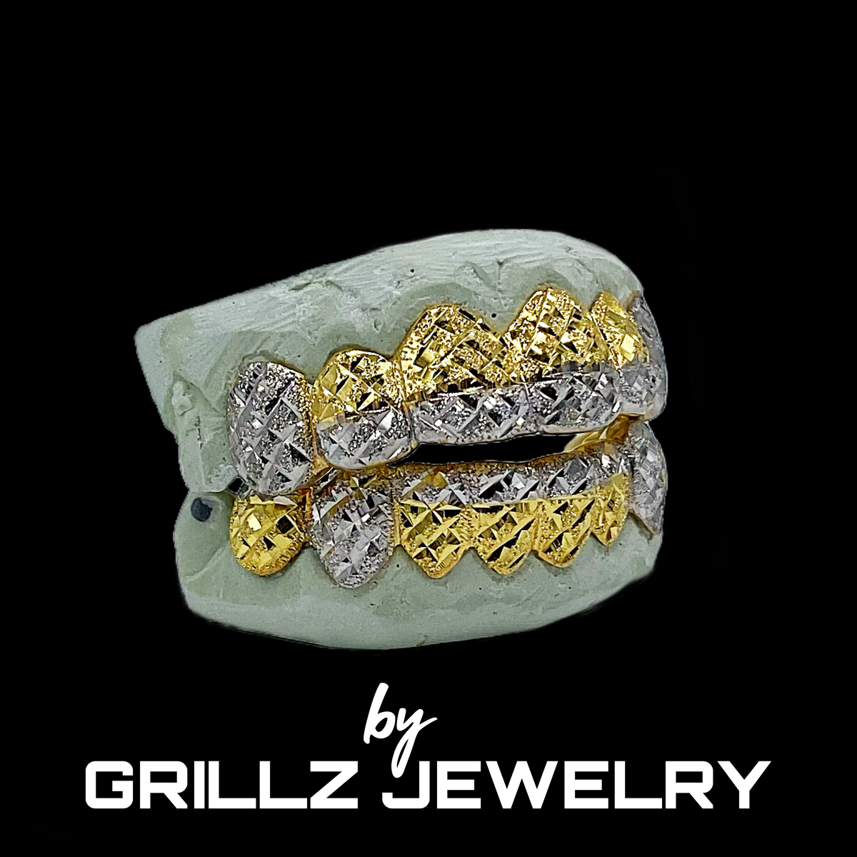 Grillz | Grillz with shiny two tone colors – Grillz Jewelry